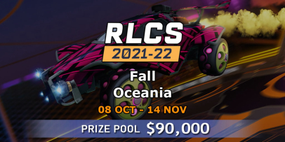 RLCS 2021-22 - Fall: Oceania - Rocket League. Match Schedule, Standings ...