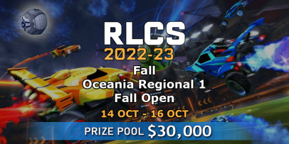 RLCS 2022-23 - Fall: Oceania Regional 1 - Fall Open - Rocket League ...