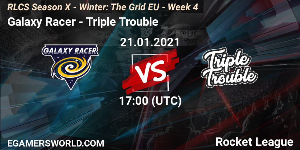 Galaxy Racer VS Triple Trouble Rocket League Betting Tips, Stream ...