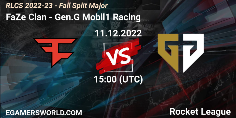 FaZe Clan VS Gen.G Mobil1 Racing Rocket League Betting Tips, Stream ...