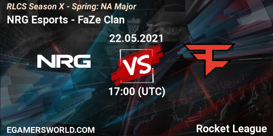NRG Esports VS FaZe Clan Rocket League Betting Tips, Stream, LiveScore ...