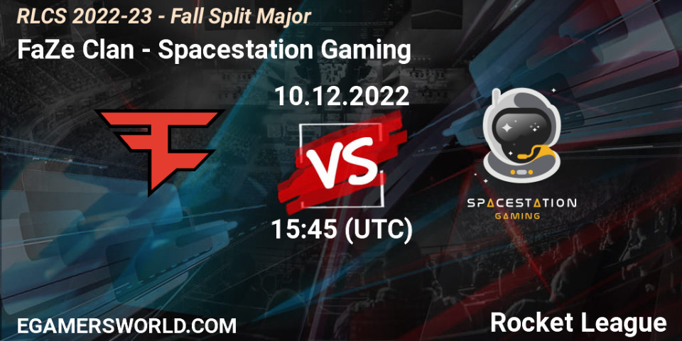 FaZe Clan VS Spacestation Gaming Rocket League Betting Tips, Stream ...