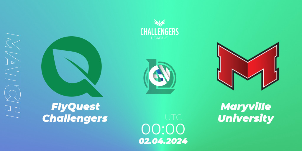 FlyQuest Challengers vs Maryville University: 02.04.24. LoL, NACL 2024 ...