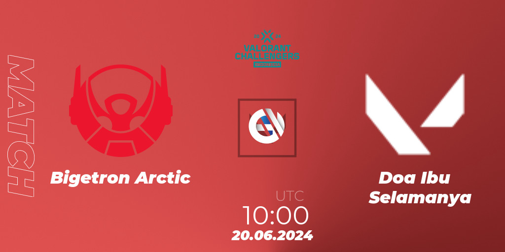 Bigetron Arctic VS DIS Esports VALORANT Betting Tips, Stream, LiveScore, Results on EGW☕