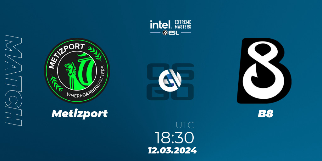 Metizport VS B8: 12.03.2024 at 18:40. Counter-Strike (CS2) Betting Tips, Stream, LiveScore ...