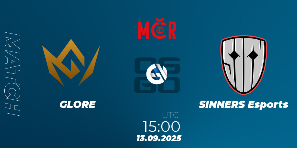 GLORE vs SINNERS Esports: Betting TIp, Match Prediction. 13.09.2025 at ...