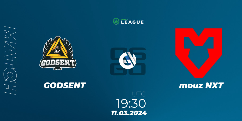 GODSENT VS mouz NXT Counter-Strike (CS2) Betting Tips, Stream ...