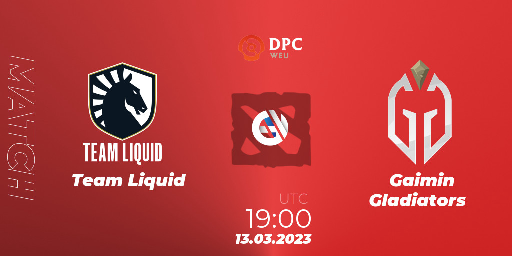 Team Liquid vs Gaimin Gladiators: Betting TIp, Match Prediction. 13.03.2023 at 18:55. Dota 2 ...