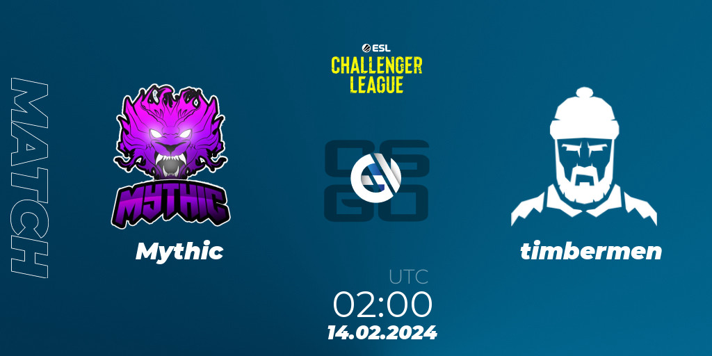 Mythic VS timbermen Counter-Strike (CS2) Betting Tips, Stream ...