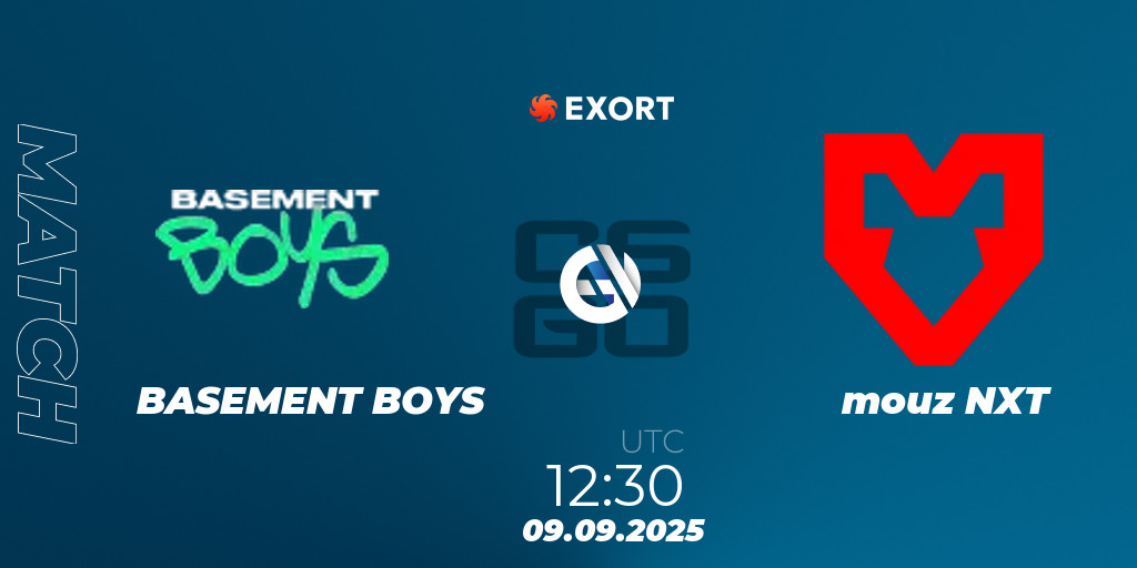 BASEMENT BOYS vs mouz NXT: Betting TIp, Match Prediction. 09.09.2025 at 12:30. Counter-Strike ...