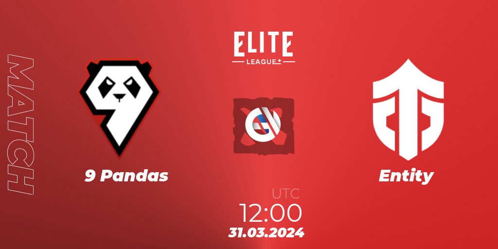9 Pandas VS Entity Dota 2 Betting Tips, Stream, LiveScore, Results on EGW☕