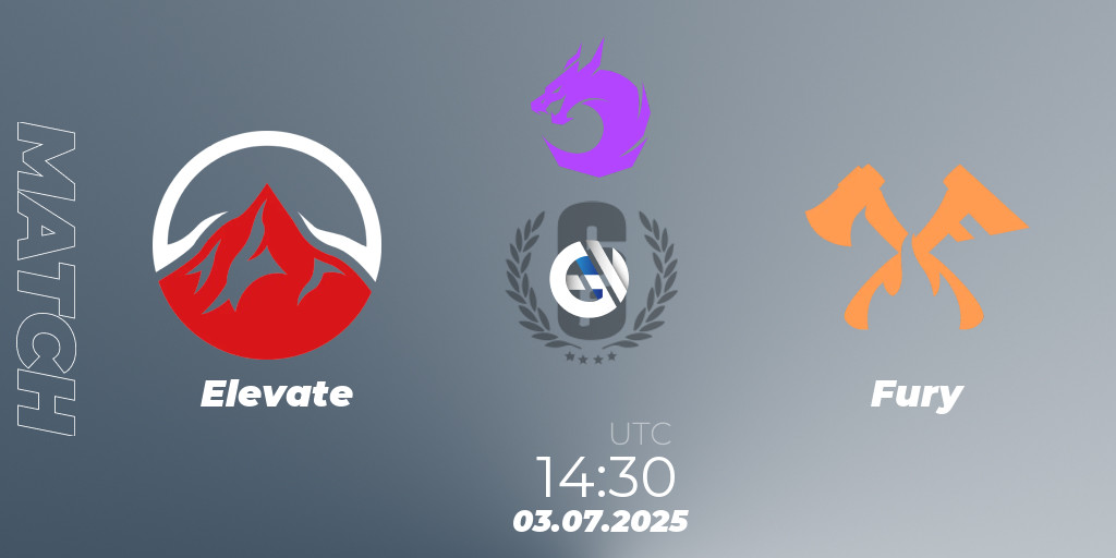 Elevate VS Fury Rainbow Six Betting Tips, Stream, LiveScore, Results on ...
