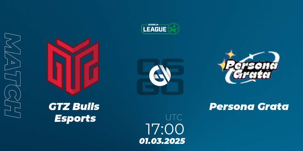 GTZ Bulls Esports vs Persona Grata – ESEA Season 52: Advanced Division ...