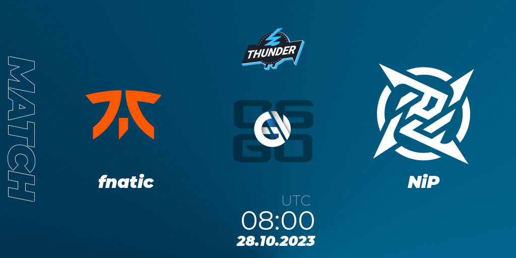 fnatic vs NiP: Betting TIp, Match Prediction. 28.10.2023 at 08:00. Counter-Strike (CS2 ...