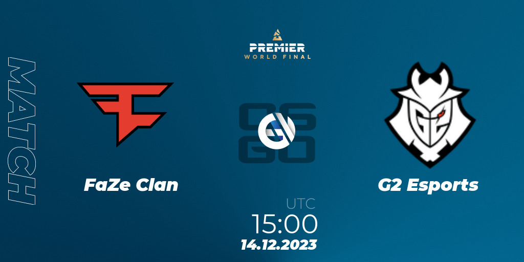 FaZe Clan vs G2 Esports – BLAST Premier World Final 2023 | CS2