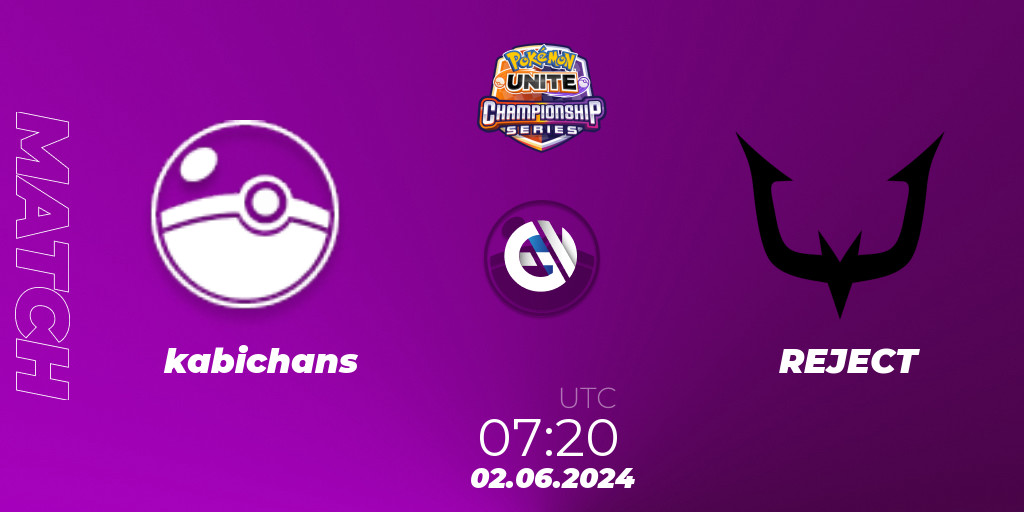 kabichans VS REJECT Pokemon Betting Tips, Stream, LiveScore, Results on ...
