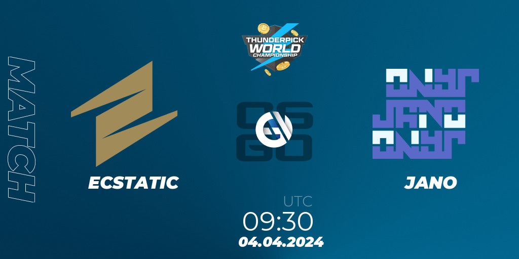 ECSTATIC VS JANO: 04.04.2024 at 09:30. Counter-Strike (CS2) Betting ...