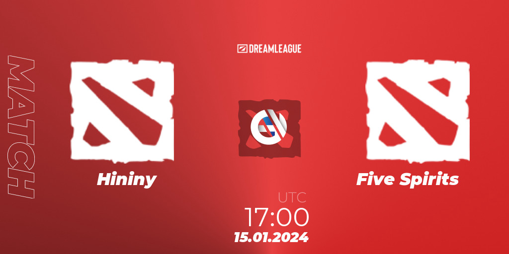 Hininy VS Five Spirits Dota 2 Betting Tips, Stream, LiveScore, Results ...