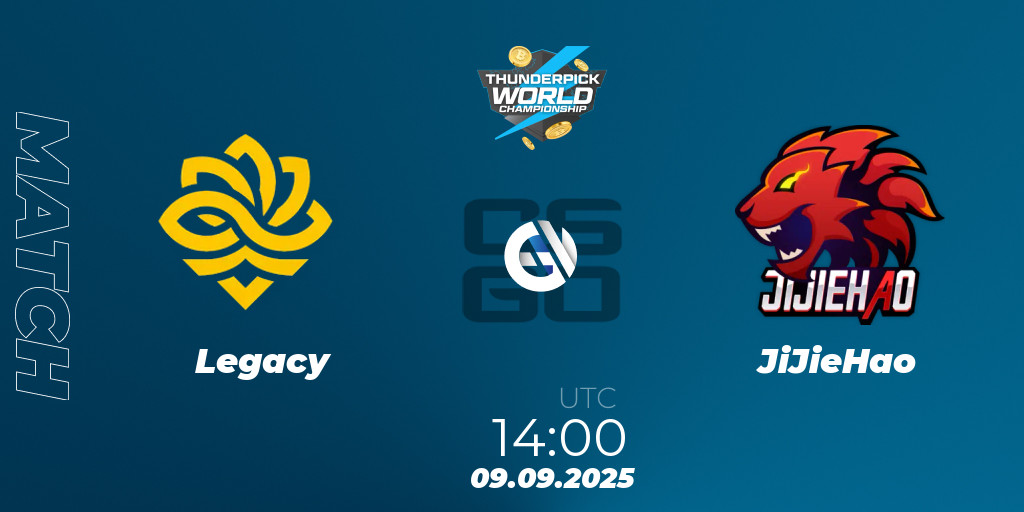 Legacy vs JiJieHao: Betting TIp, Match Prediction. 09.09.2025 at 15:50 ...