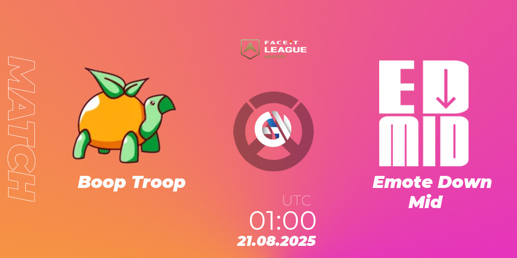 Boop Troop VS Emote Down Mid Overwatch Betting Tips, Stream, LiveScore ...