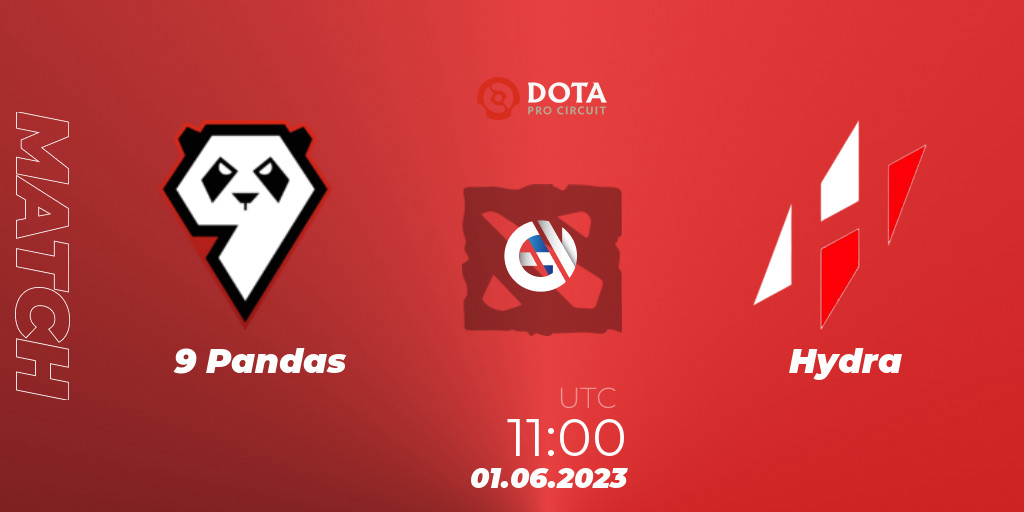 9 Pandas VS Hydra Dota 2 Betting Tips, Stream, LiveScore, Results on EGW☕