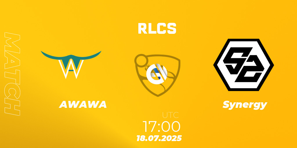 AWAWA VS Synergy Rocket League Betting Tips, Stream, LiveScore, Results ...