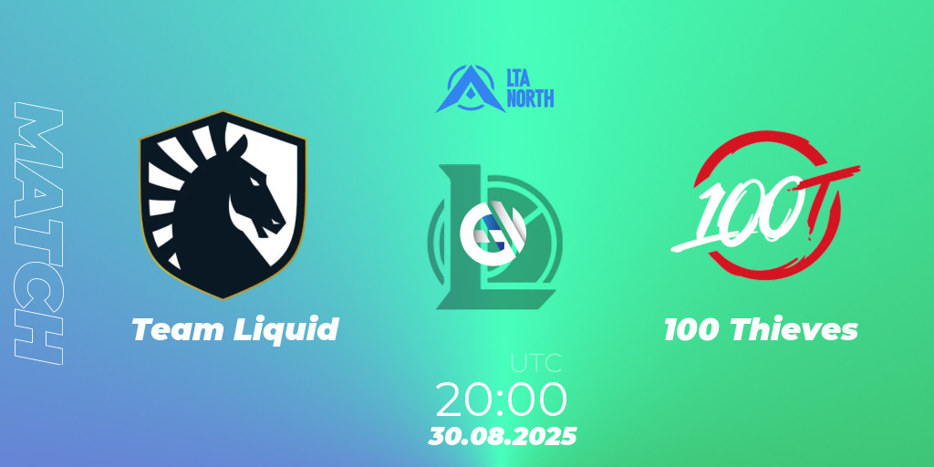 Team Liquid VS 100 Thieves LoL Betting Tips, Stream, LiveScore, Results on EGW