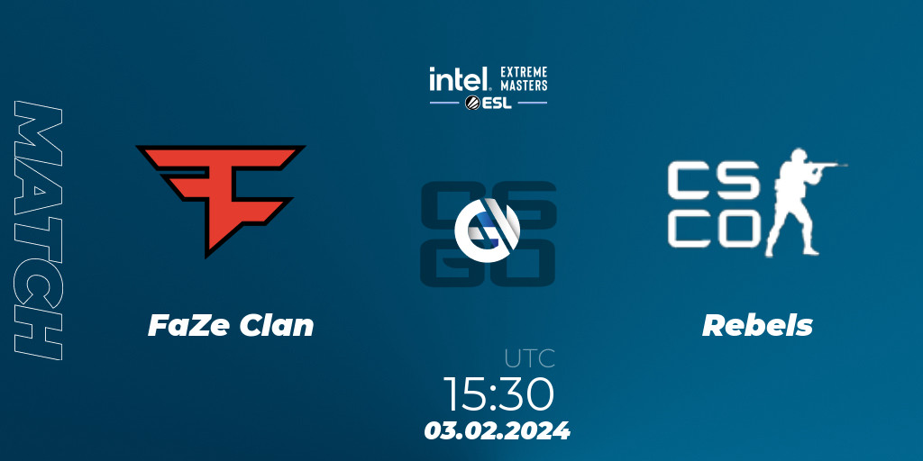 FaZe Clan vs Rebels Gaming – IEM Katowice 2024 | CS2