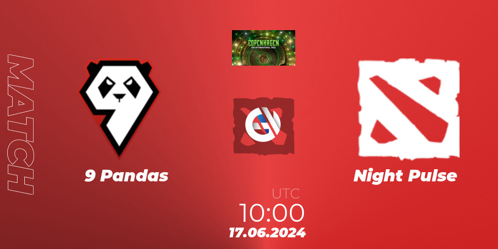 9 Pandas vs Night Pulse: Betting TIp, Match Prediction. 17.06.2024 at 09:30. Dota 2, The ...