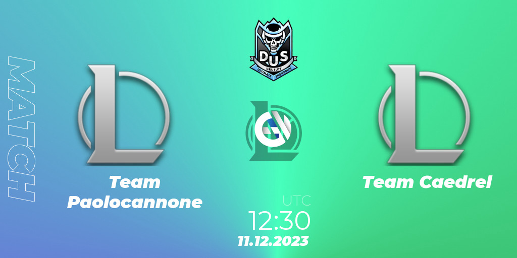 Team Paolocannone VS Team Caedrel LoL Betting Tips, Stream, LiveScore ...