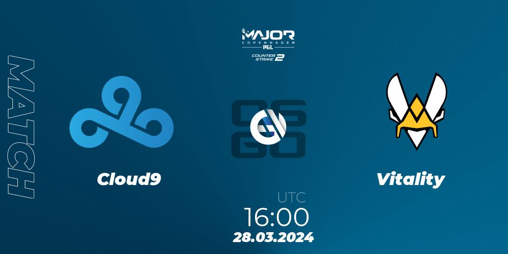 Cloud9 VS Vitality: 28.03.2024 at 16:00. Counter-Strike (CS2) Betting Tips, Stream, LiveScore ...