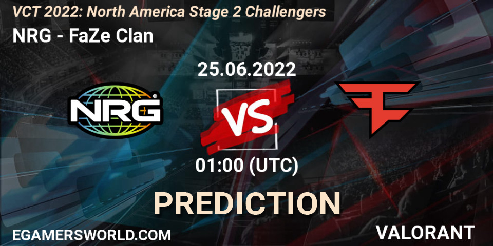 NRG vs FaZe Clan: Betting TIp, Match Prediction. 25.06.2022 at 00:45 ...