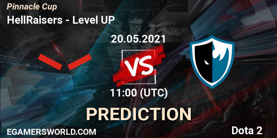 HellRaisers vs Level UP: Betting TIp, Match Prediction. 20.05.21. Dota 2, Pinnacle Cup 2021 Dota 2
