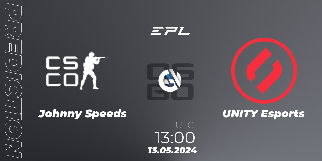 Johnny Speeds vs UNITY Esports: Betting TIp, Match Prediction. 13.05. ...