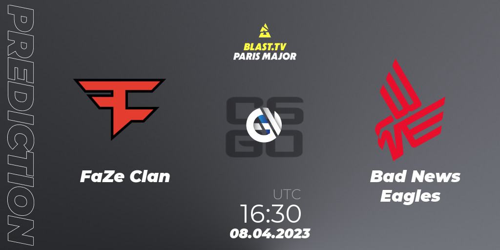 FaZe Clan vs Bad News Eagles: Betting TIp, Match Prediction. 08.04.2023 ...