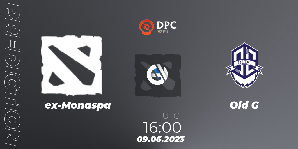ex-Monaspa vs Old G: Betting TIp, Match Prediction. 09.06.23. Dota 2, DPC 2023 Tour 3: WEU ...