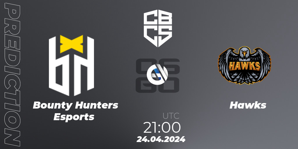Bounty Hunters Esports vs Hawks: Betting TIp, Match Prediction. 24.04. ...