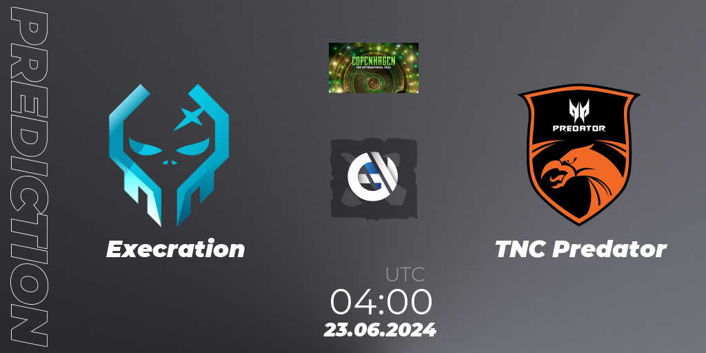 Execration vs TNC Predator: Betting TIp, Match Prediction. 23.06.2024 at 04:20. Dota 2, The ...