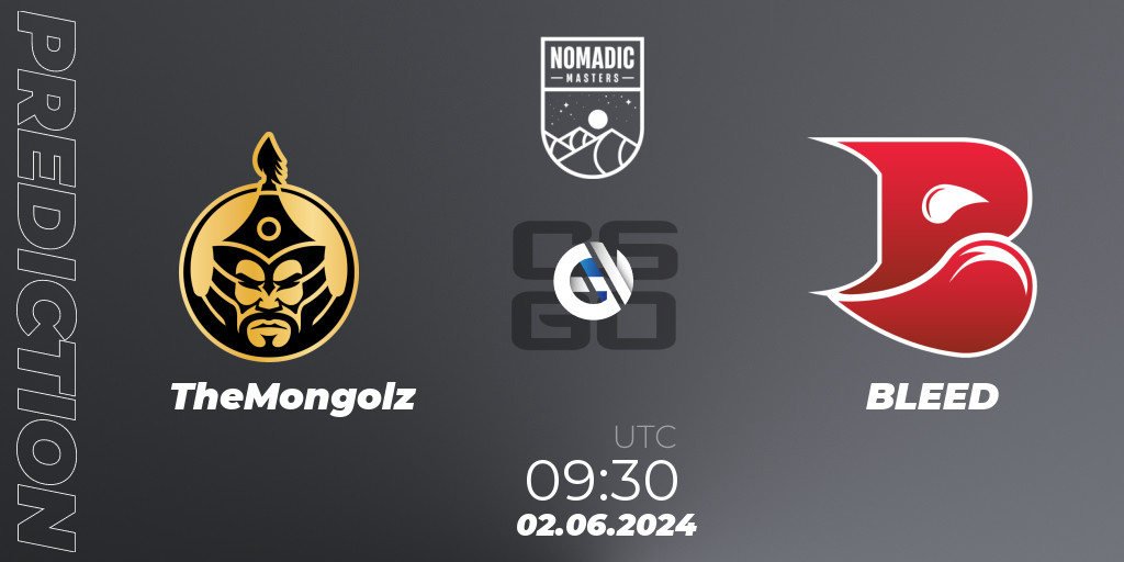 TheMongolz vs BLEED: Betting TIp, Match Prediction. 02.06.2024 at 10:25. Counter-Strike (CS2 ...