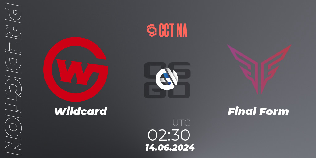 Wildcard vs Final Form: Betting TIp, Match Prediction. 14.06.2024 at 03 ...