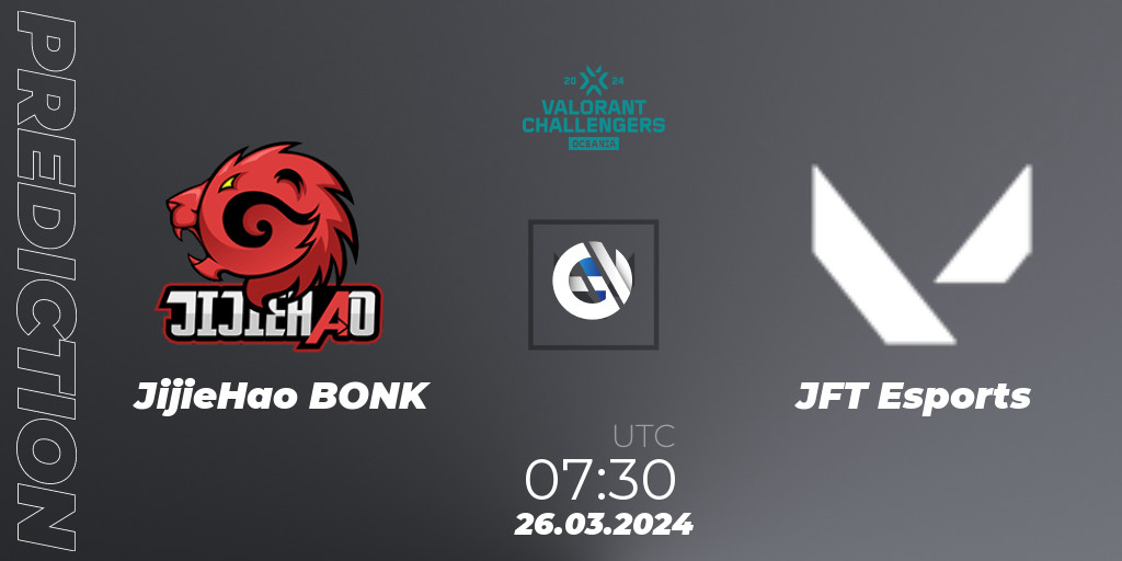 JijieHao BONK vs JFT Esports: Betting TIp, Match Prediction. 26.03.2024 ...