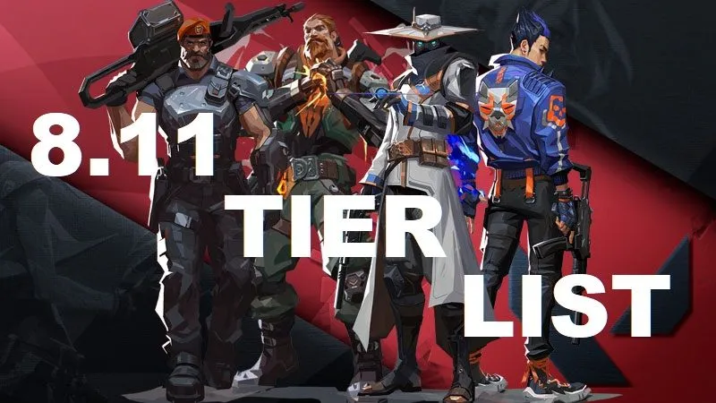 VALORANT Tier List in Current Patch 8.11 - , Gaming Blog
