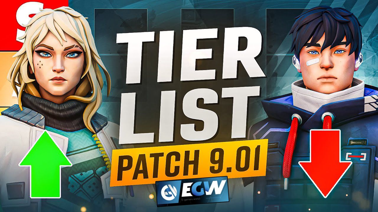 VALORANT Agents Tier List in Current Patch 9.01 - VALORANT, Gaming Blog