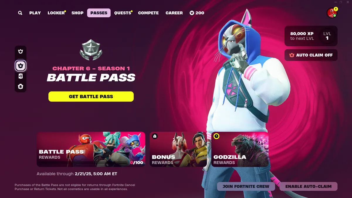 Discover Fortnite Battle Pass In Chapter 6 Season 1: Start & End Time ...