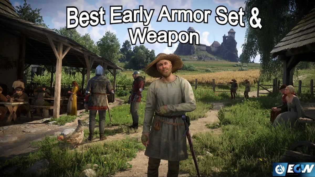 Best Early Armor Set & Weapon in Kingdom Come Deliverance II - , Gaming ...