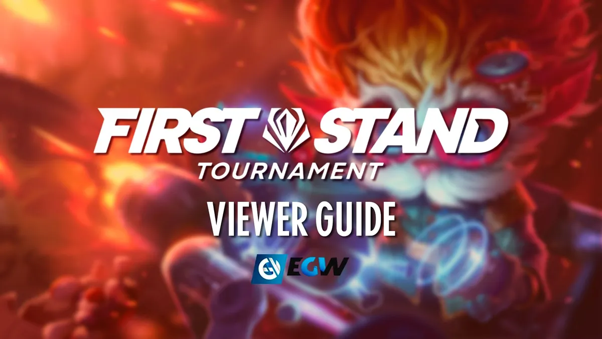 First Stand 2025 Viewer Guide - , Gaming Blog