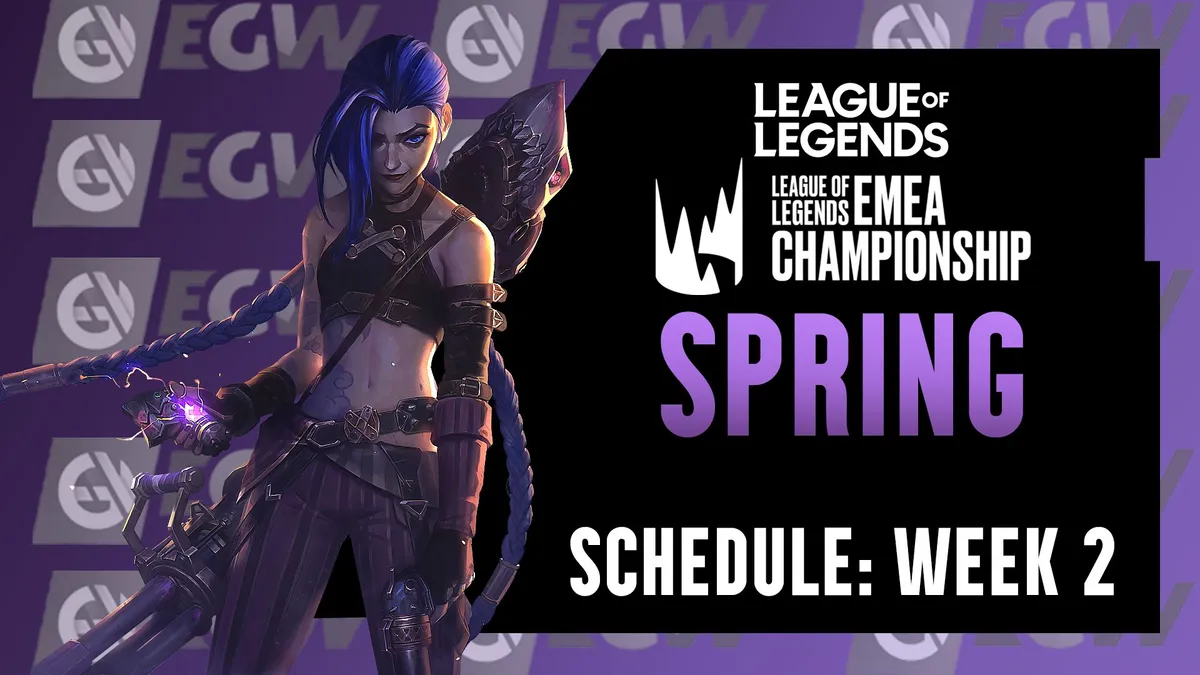 LEC Spring 2025 Week 2 Schedule & Week 1 Results: Standings, Highlights ...