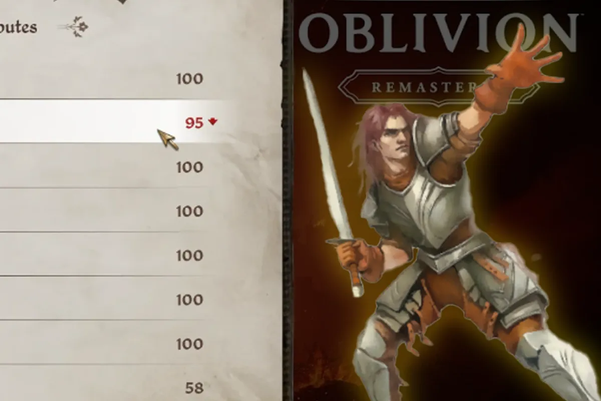 Oblivion Remaster Leveling System: How to Level Up