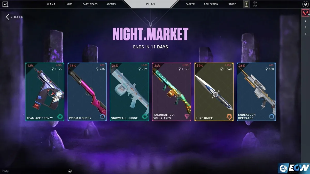 VALORANT Night Market schedule 2025 - When Is the next Night Market