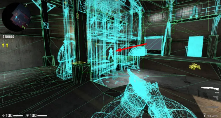 Comando Wall Hack CSGO (Raio X) . Codigo para ver através da parede ...